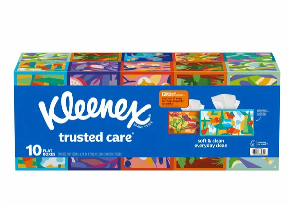 Kleenex Trusted Care 2-Ply Facial Tissue 230 ct