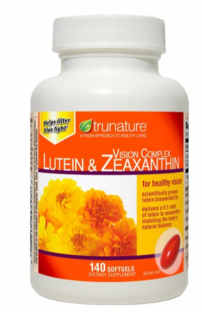 TruNature Vision Supplement Softgels 140 ct