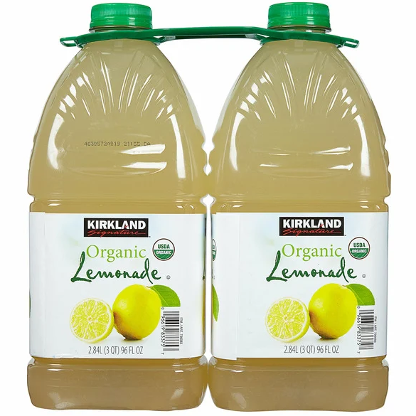 Kirkland Signature Organic Lemonade 96 fl oz