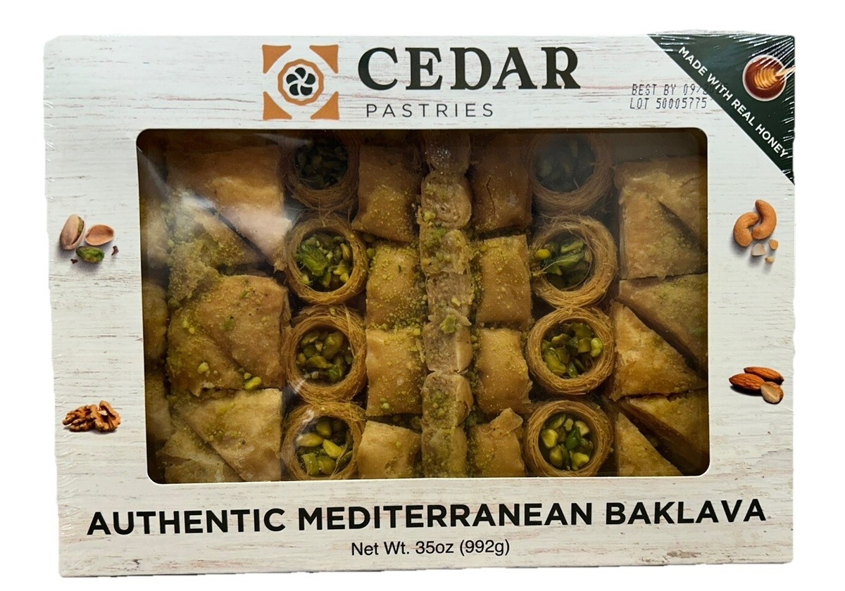 Cedar Pastries Mixed Baklava 35 oz