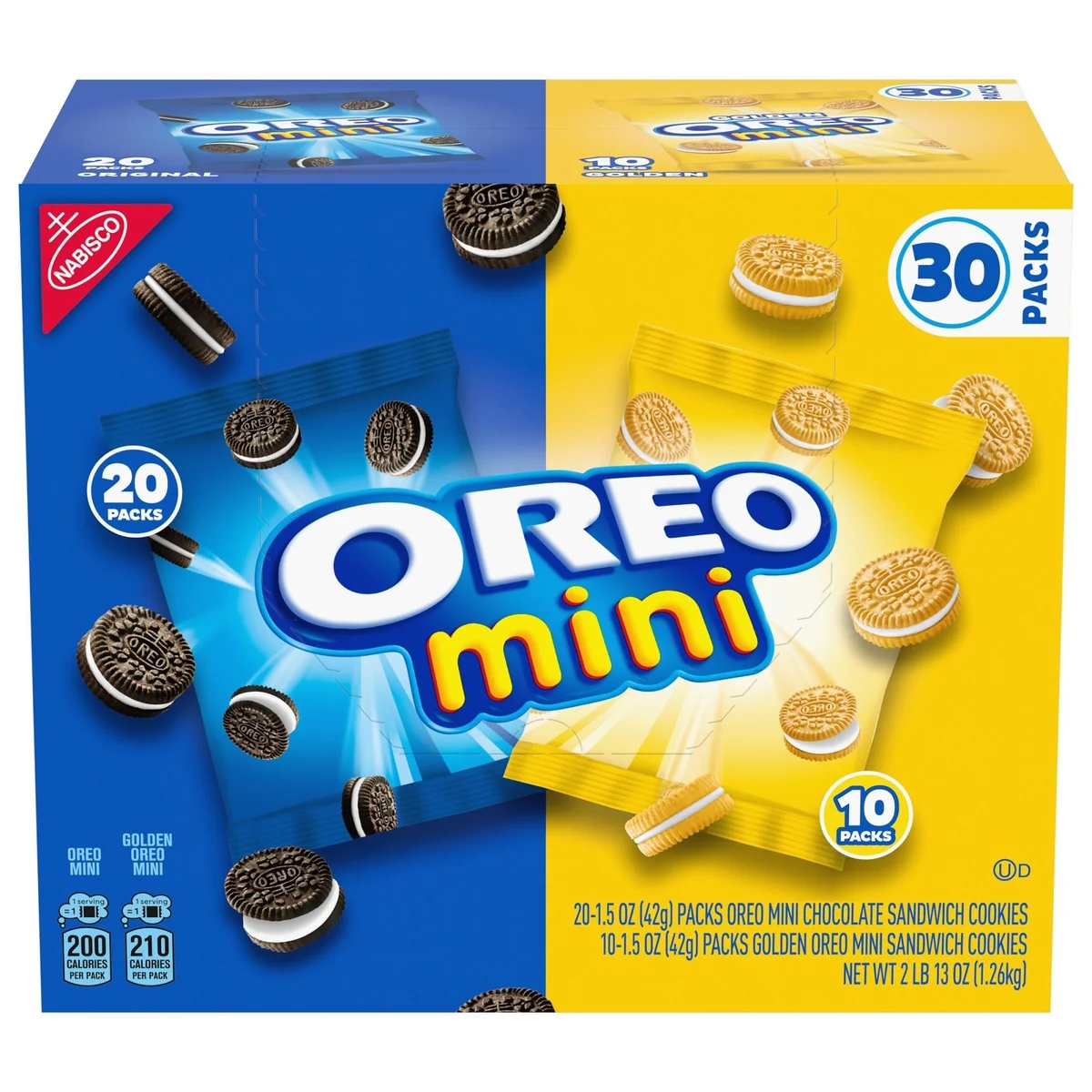 Oreo Mini Cookies Variety Pack 1.5 oz (30-pk)