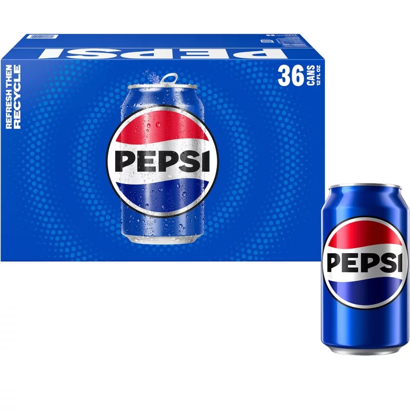 Pepsi Cola Can 12 fl oz